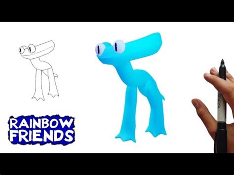Drawing Cyan Roblox Rainbow Friends Chapter 2 YouTube