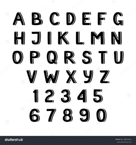 How To Draw D Block Letters Drawing Dimensional Bubble Off