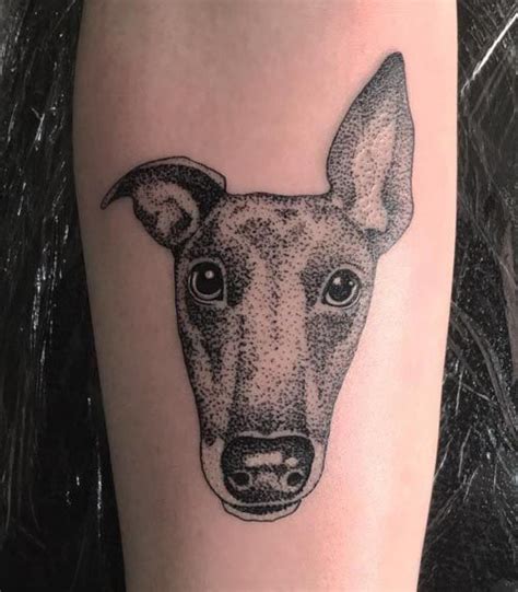 Eye Catching Detailed Greyhound Tattoos For Men And Woman Inku Paw