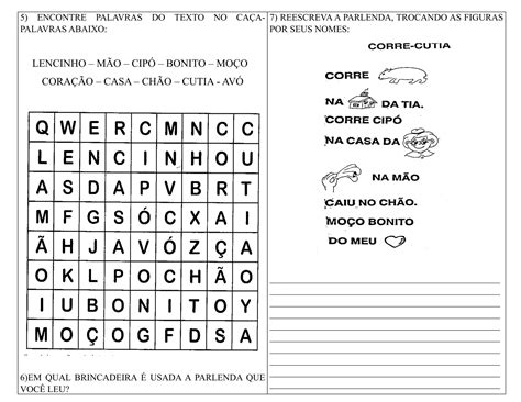 Atividades pnaic atividades ótimos textos PPT Free Download