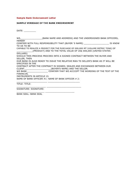40 Perfect Endorsement Letters Free Examples ᐅ TemplateLab