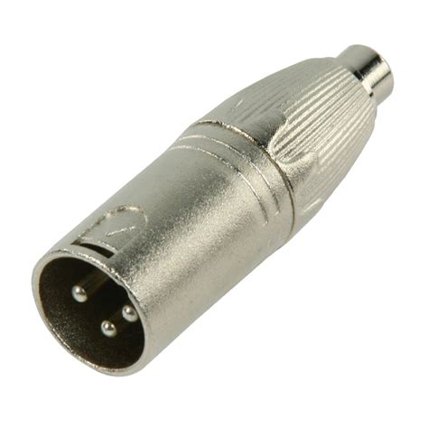 Conector XLR 3 PIN Macho RCA Hembra Audio Video Conectores Cables