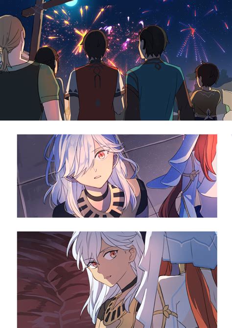 Nilou And Cyno Genshin Impact Drawn By Kk Kkgame Danbooru