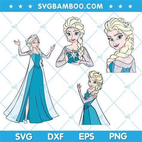 Frozen Elsa SVG Bundle Disney Elsa SVG Bundle