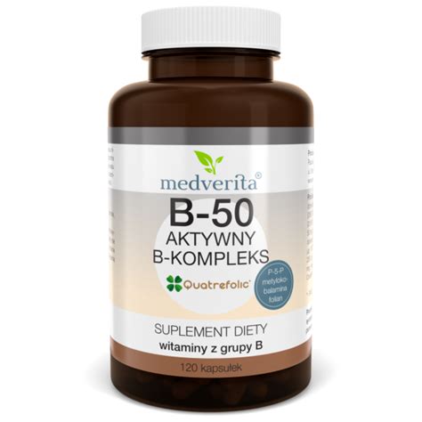 B 50 Kompleks Medverita 120 Kaps Producenci Biozdrowy