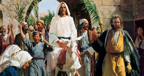 A Entrada Triunfal de Jesus em Jerusalém Thaisa Fernandes
