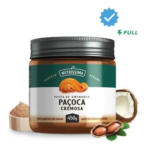 Pasta De Amendoim Nutr Ssima Pa Oca G Loja Oficial Parcelamento