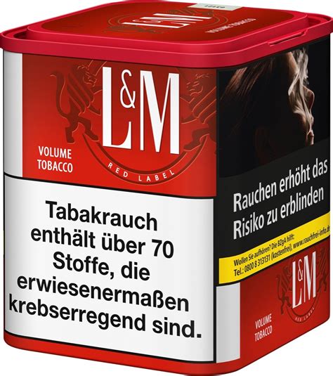 L M Volume Tabak Red Dose 40 G Online Kaufen