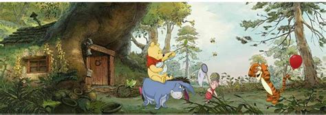 Komar Παιδική Ταπετσαρία Υφασμάτινη Winnie Poohs House 4 413