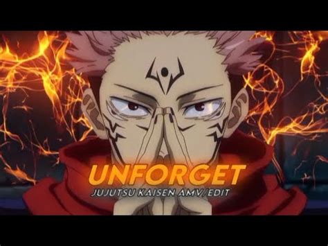 Unforgettable Jujutsu Kaisen Amv Edit Ft Remake Youtube