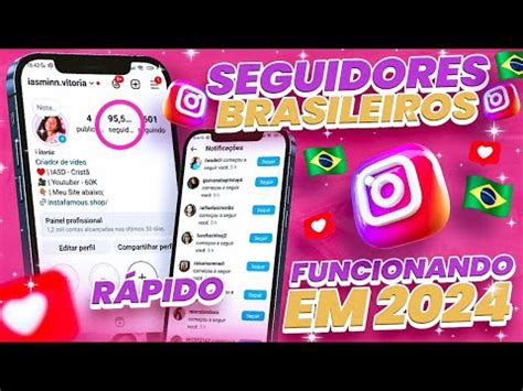 ACHEI Novo Site Para Ganhar Seguidores BRASILEIROS No Instagram