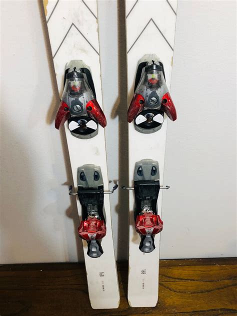 Kastle MX88 All Mountain Mid Fat Downhill Skis 168 Cm FRESH TUNE