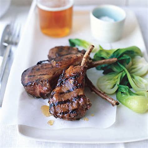 Chinese Char Siu Grilled Lamb Chops Recipe Epicurious
