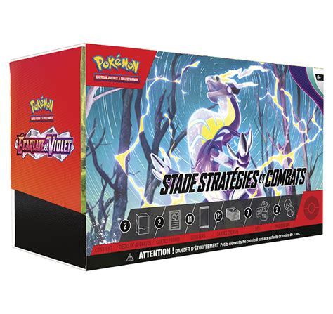 Cartes Pokémon Écarlate et Violet Date de sortie prix contenus