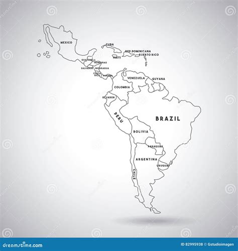 Detalles 57 america latina mapa para dibujar última camera edu vn