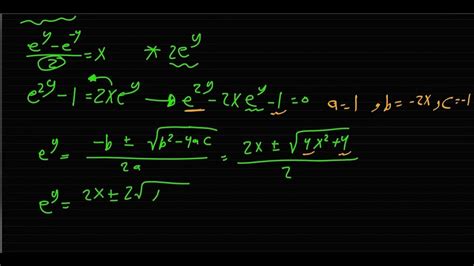 inverse hyperbolic functions youtube