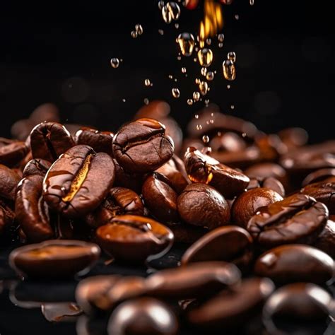 Premium AI Image Very Nice Close Up Photography Coffee Beans