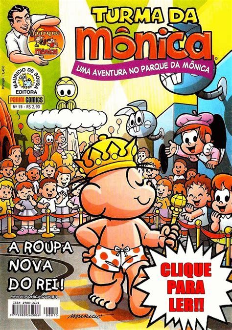 Revistinha Do Cebolinha Editora Panini N A Roupa Nova Do Rei