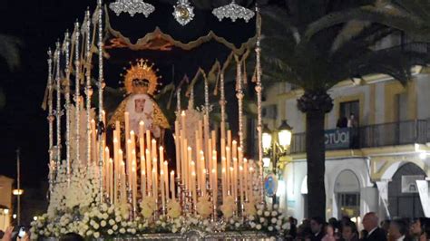 La Virgen De Los Dolores Retoma En Lepe Las Procesiones En La Calle