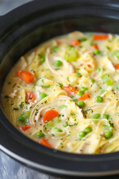 The Top 15 Homemade Chicken Noodle Soup Slow Cooker Easy Recipes To Make At Home
