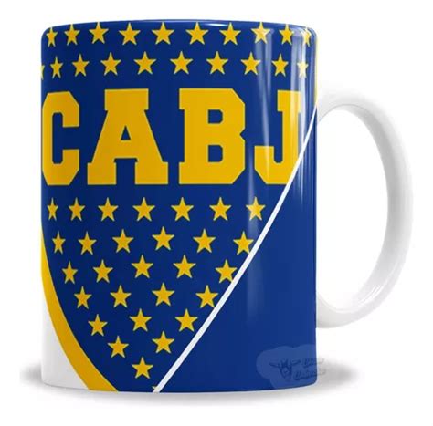Taza De Cerámica Club Atlético Boca Juniors Cabj En Caja en venta en
