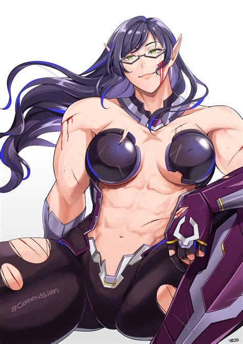 Leona Heidern on Twitter RT sunsisunsun Pixivリクエストにて ご依頼者様のOC描きました