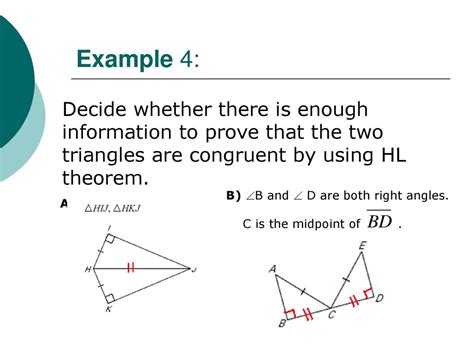 sections triangle congruence ppt download
