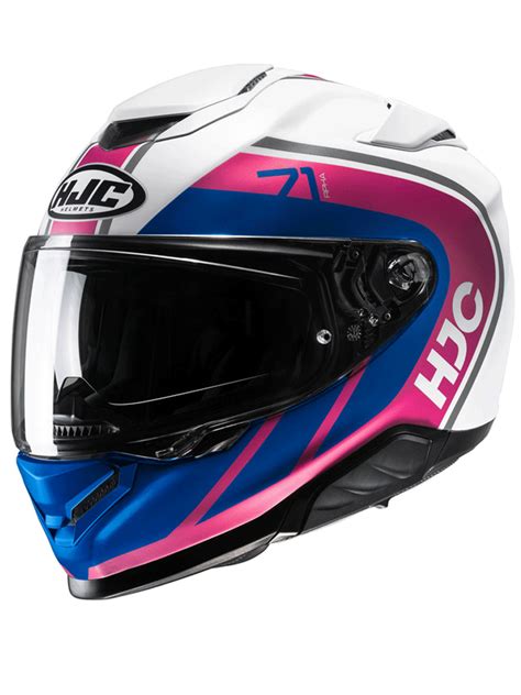 Kask integralny HJC RPHA 71 Mapos niebiesko biało różowy HJC Kaski pl