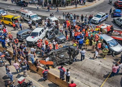 Múltiple accidente de tránsito en bulevar Los Próceres deja varios