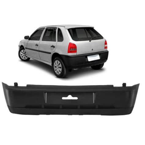 Para Choque Traseiro Gol G3 Fase 2 Preto LUM VW 0010 Total Latas
