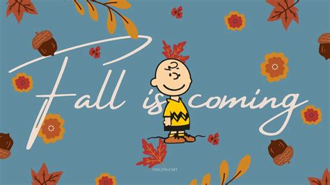 Autumn Snoopy Desktop Wallpapers Wallpaper Cave