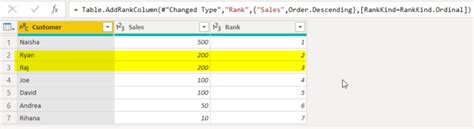 adding pre calculated rank column in power bi blogs perficient