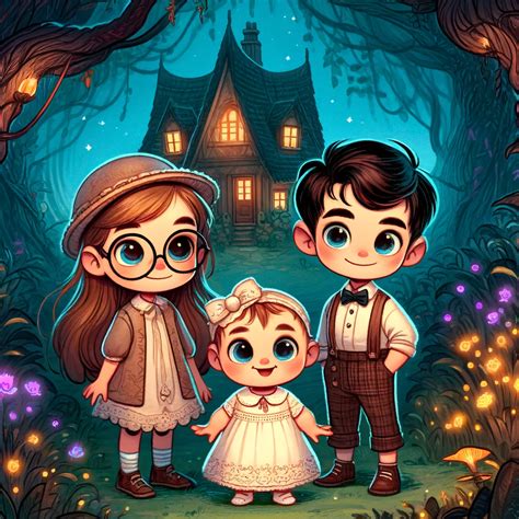 El Misterio Del Bosque Encantado Y Los 3 Hermanos Crea Cuentos