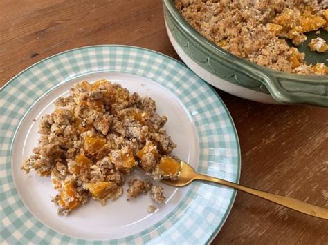 Crumble De Butternut Aux Noisettes Mesdelices Fr