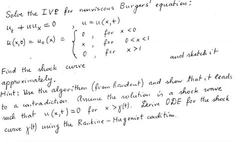 solved solve the following initial value problems ivp