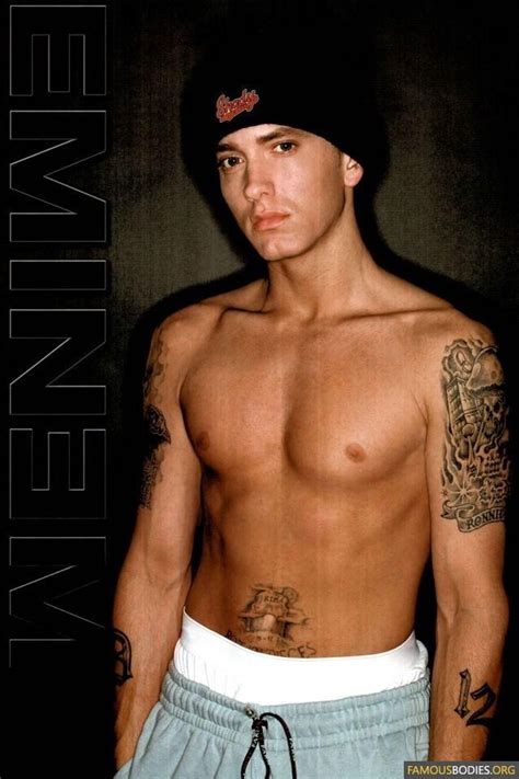 Eminem Shirtless Eminem Tattoo Eminem Poster Moda Hip Hop Eminem