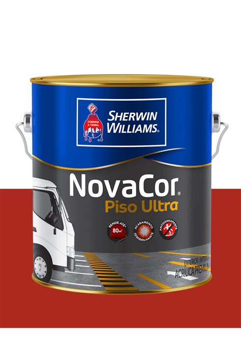 NOVACOR PISO ULTRA VERMELHO SEGURANÇA 3 6L MadeiraMadeira