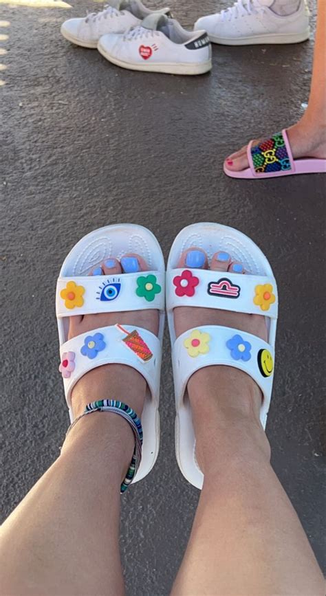 Jibbitz Crocs Ideas Crocs With Jibbitz Crocs Aesthetic Sandals