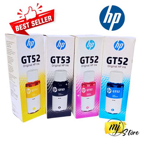 Jual Tinta Printer HP GT52GT53 ORIGINAL Ink Tank 310 315 319 350 415