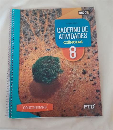 Caderno de Atividades Panoramas Ciências 8 Livro Editora Ftd Usado