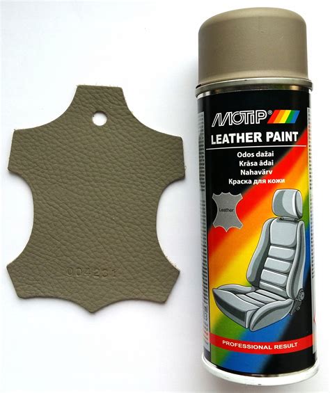 LAKIER FARBA SKÓRY VINYL SPRAY MOTIP Brązowy 8017 Swiat Farb