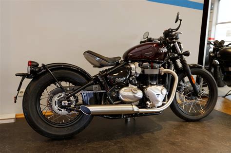 Umgebautes Motorrad Triumph Bonneville Bobber Von Promotec GmbH 1000PS De