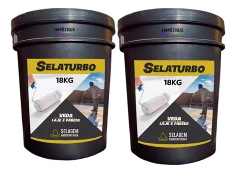 Turbo Flex Manta Liquida Telha E Laje Embalagem Grande Kg Cor Branco