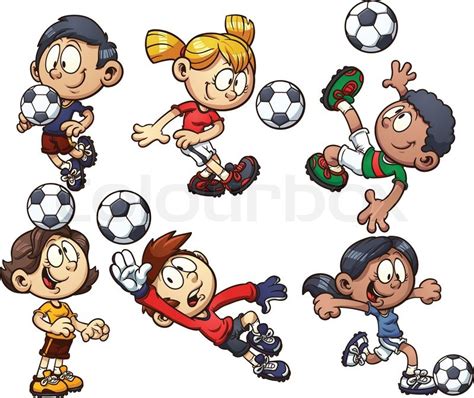 Soccer Stock Vektor Colourbox
