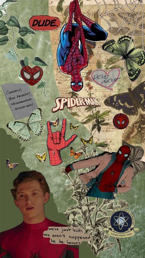 Green Wallpaper Vintage Quotes Movies Vibes Spiderman
