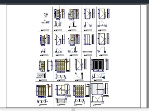 Puertas En Autocad Descargar Cad Gratis Mb Bibliocad