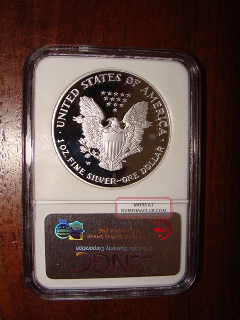 2007 W American Silver Eagle Ngc Pf 70 Ultra Cameo 2 00 S H 019
