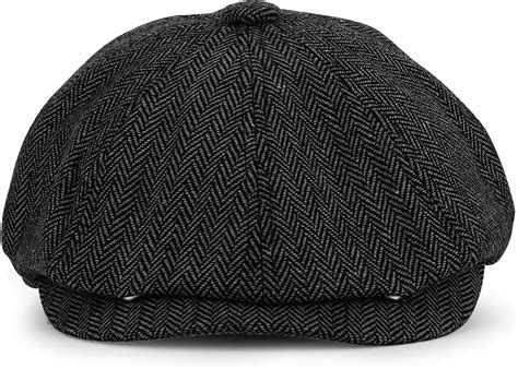 KeepSa Newsboy Stil Tellermütze Schirmmütze Herren Damen 8 Panel