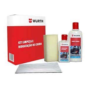 Tudo Sobre Kit Limpeza e Hidratação de Couro Wurth Limpa e Hidrata
