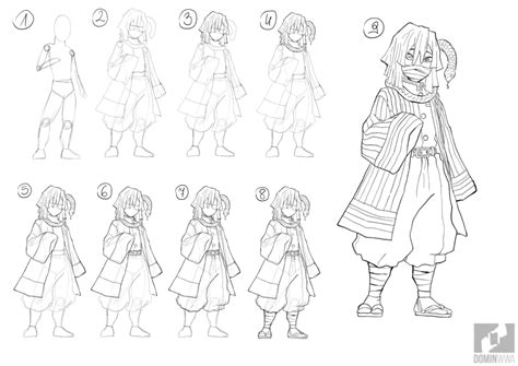 Jak Narysowa Postacie Z Anime Demon Slayer Dominek